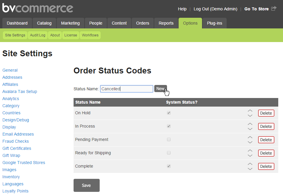 BV Commerce | ShipStation Setup for BV Commerce