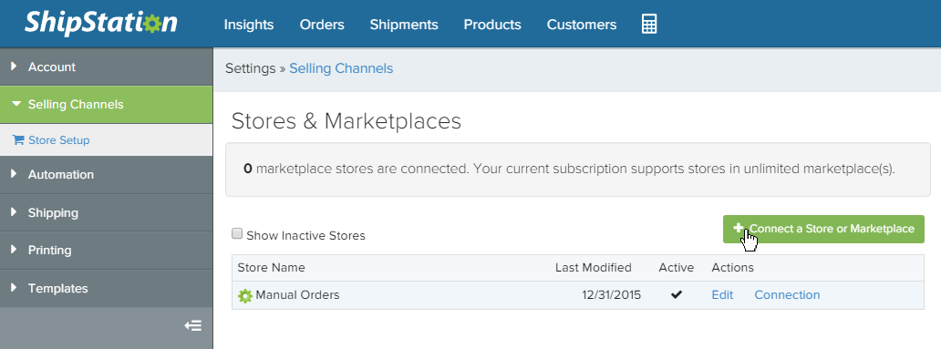 BV Commerce | ShipStation Setup for BV Commerce